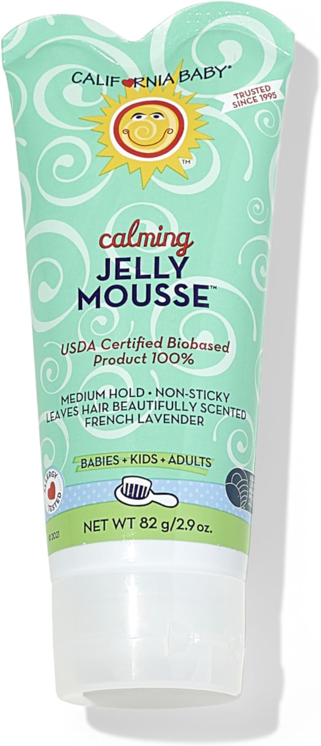 Amazon.com : California Baby Calming Hair Gel for Kids | 100% Plant ...