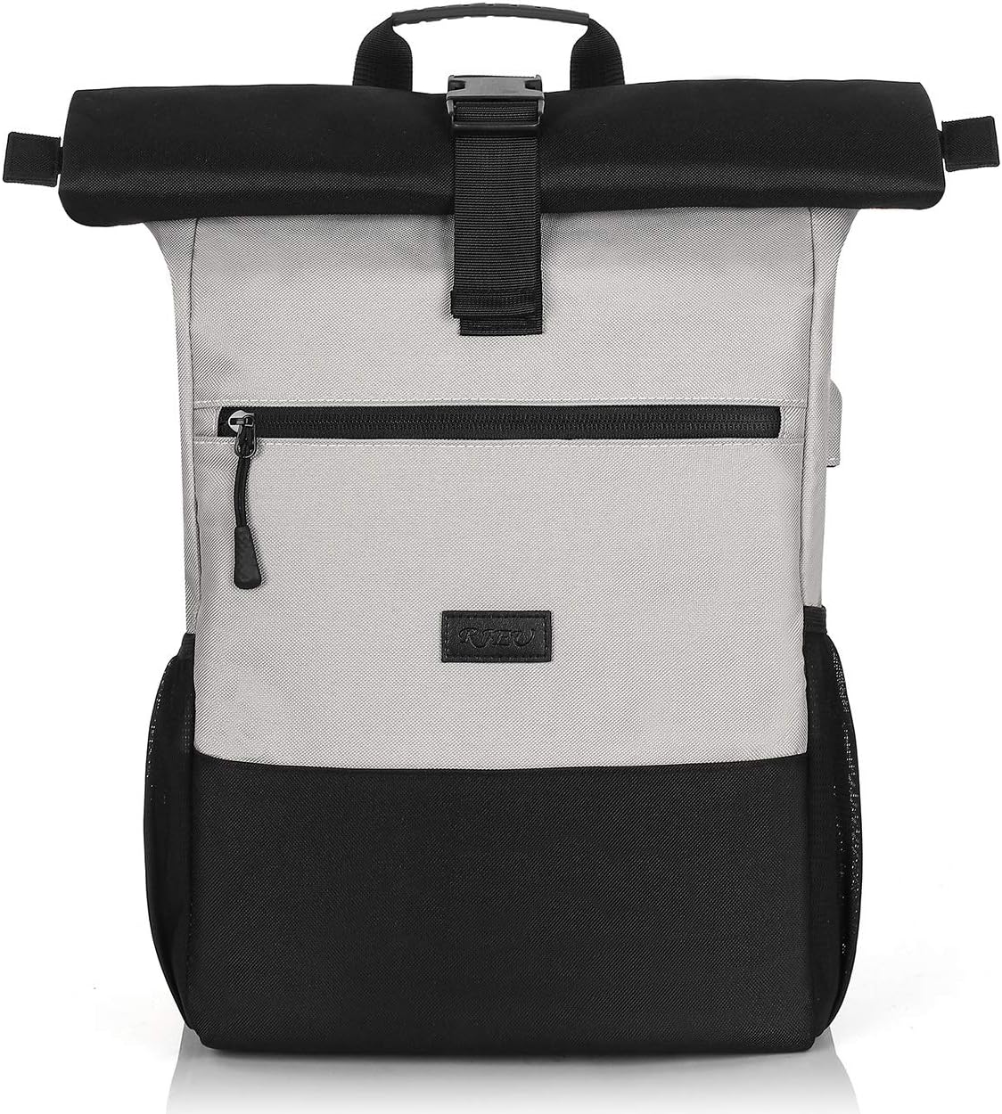 RJEU Laptop Backpack 17.3" Computer | Rolltop School Backpack ...
