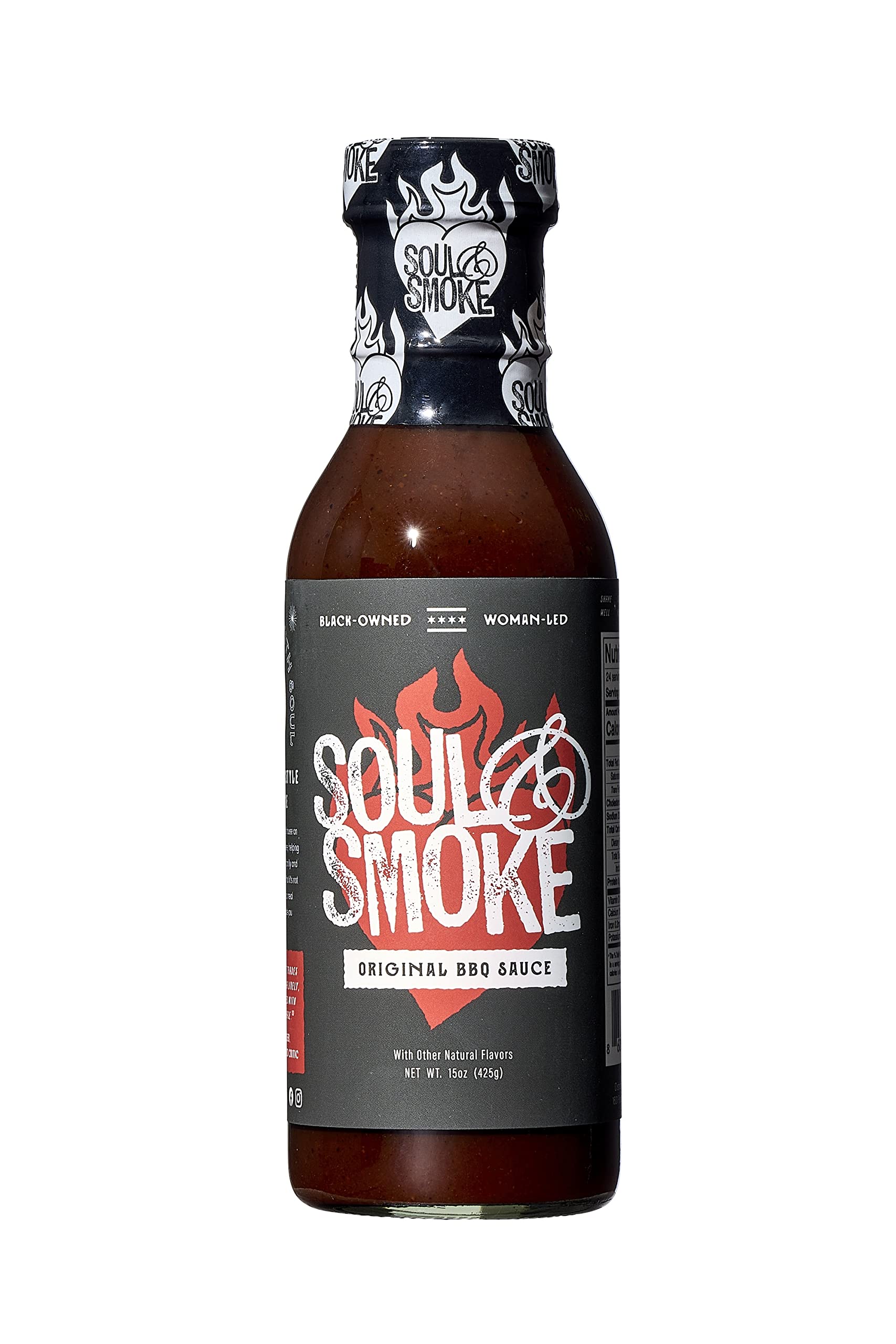 Amazon.com : Soul & Smoke - Original BBQ Sauce, Chicago Made, Small ...