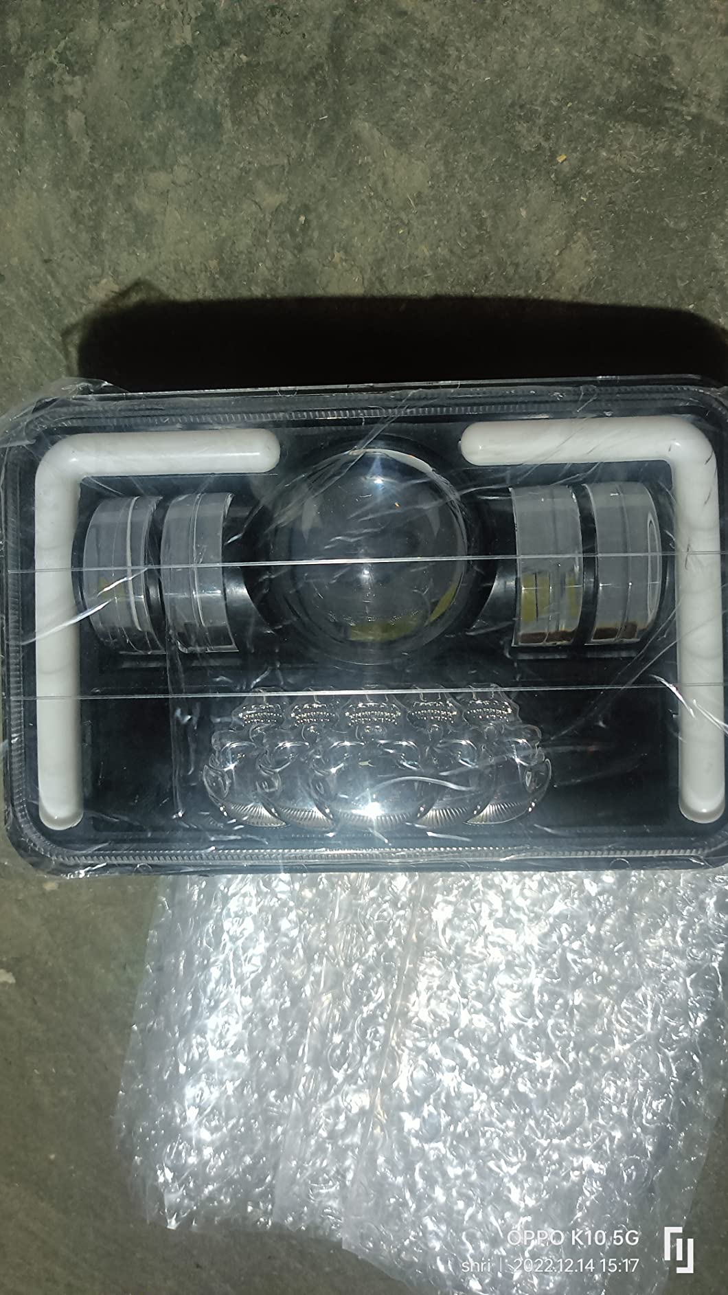 AUTOPOWERZ® White LED Projector Hi/Low Beam Headlight For Hero Splendor ...