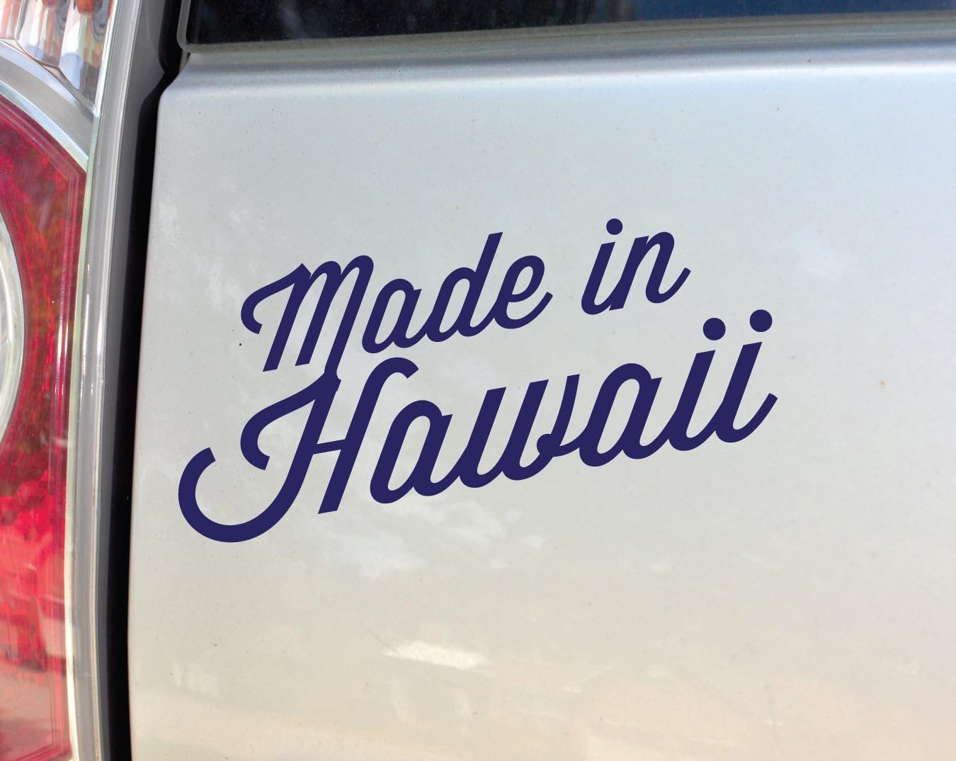 Amazon.com: Made in Hawaii Vinyl Decal Laptop Car Truck Bumper Window ...