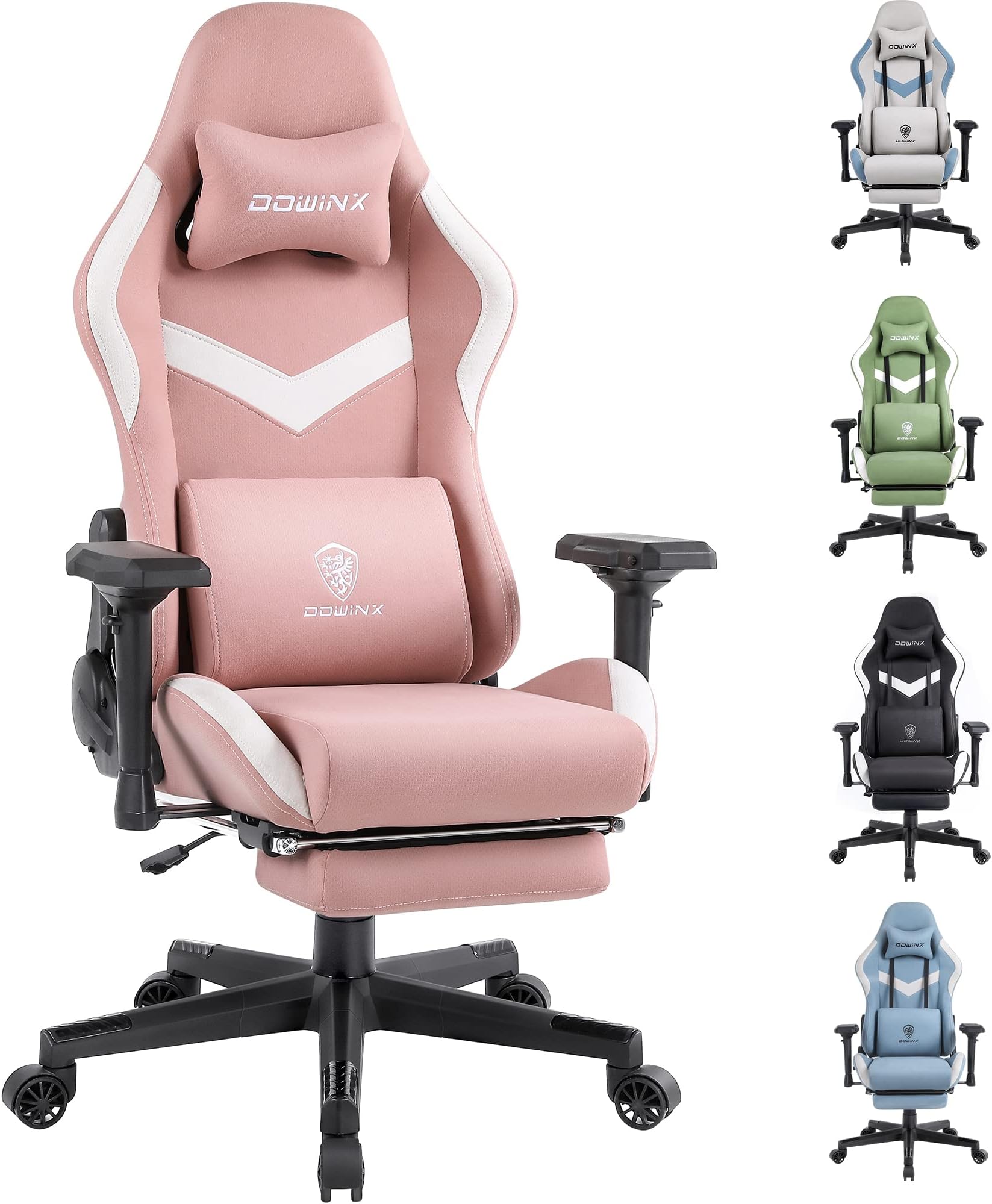 Amazon.com: Dowinx Cross Legged Gaming Chair with Gravity Locking ...