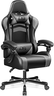 Amazon.com: STAPLES Emerge Vomax Bonded Leather Ergonomic Gaming Chair ...