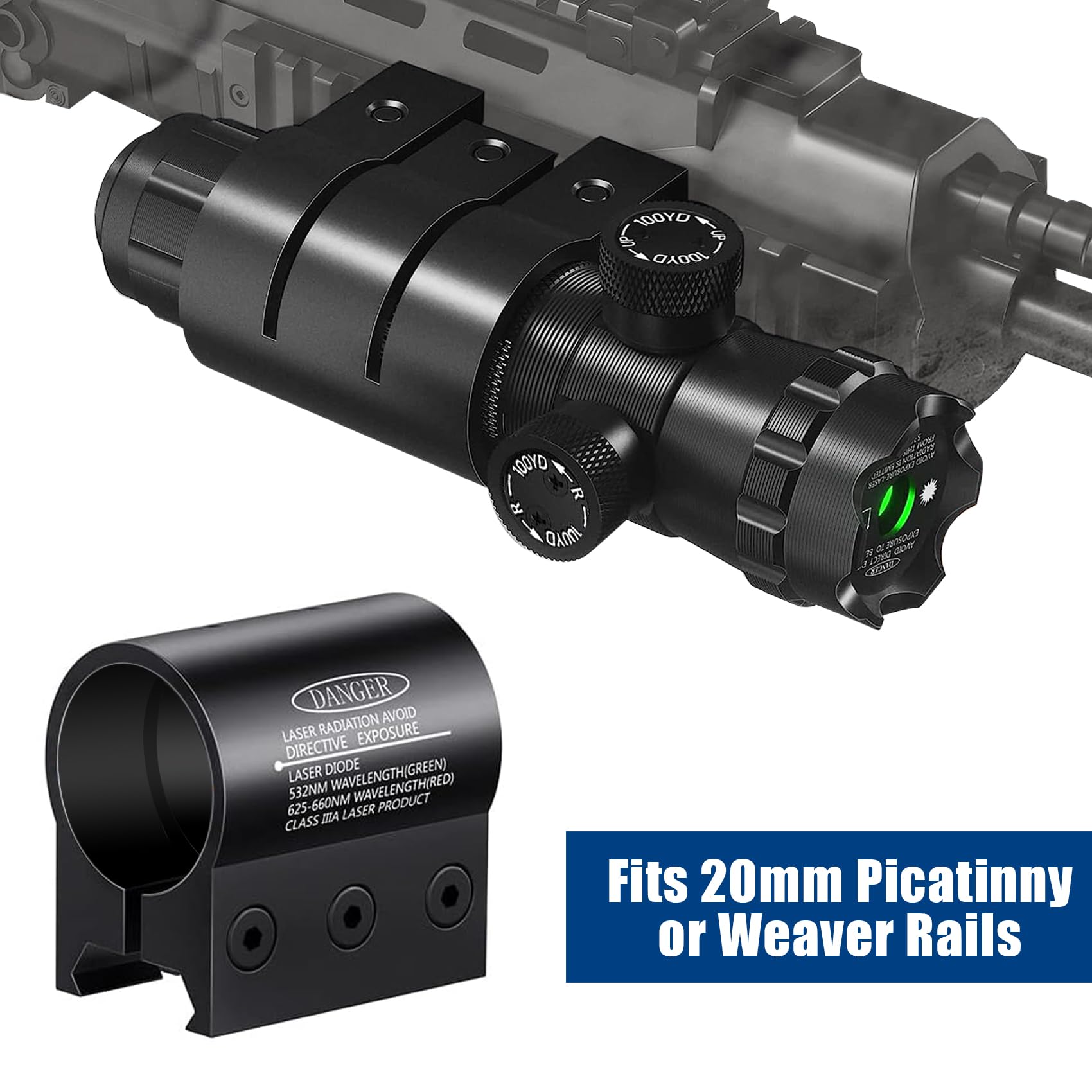 Snapklik.com : UUQ Hunting Airsoft Gun Lasers - Military Grade Green ...