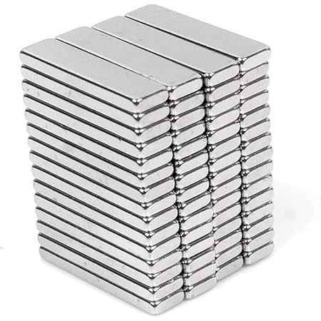 Amazon.com: 50PCS Rectangular Magnet for refrigerators, Crafts ...