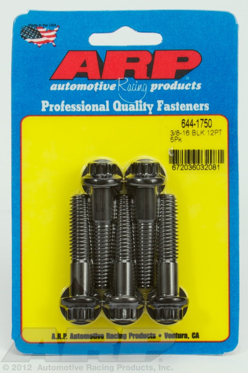 Amazon.com: ARP Bolt Kit - 12pt 5pk 3/8-16 x 1.750 : Automotive