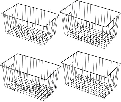 Amazon.com - Nprohuge Freezer Organizer Bins, Upright Freezer Baskets ...