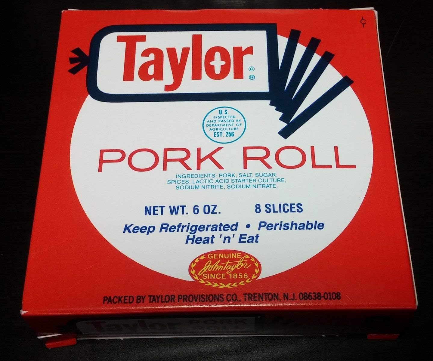 Amazon.com: Taylor Pork Roll 3 Lb (2 Pack) : Grocery & Gourmet Food