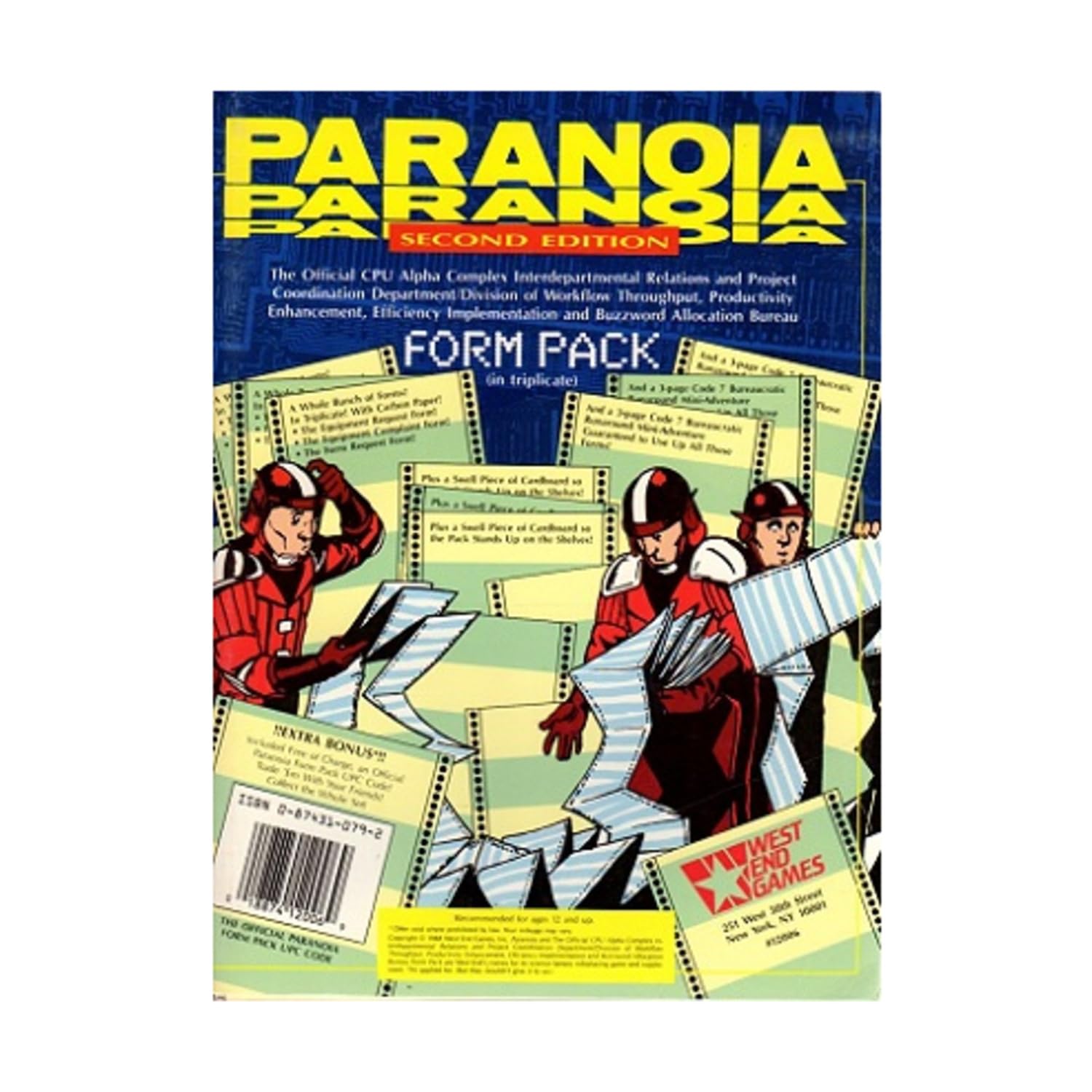 Paranoia Form Pack: Steven Gilbert: 9780874310795: Amazon.com: Books
