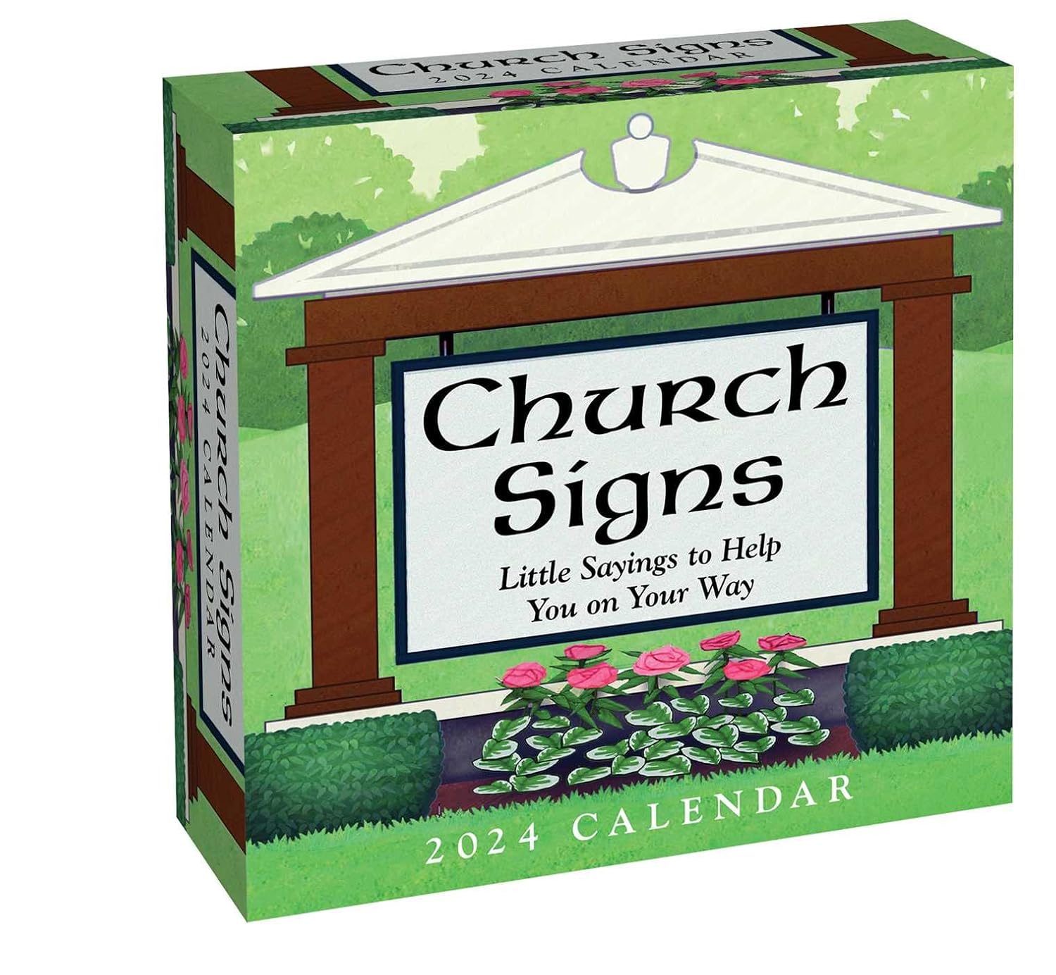 Church Signs 2024 Day-to-Day Calendar: Little Sayings to Help You on ...