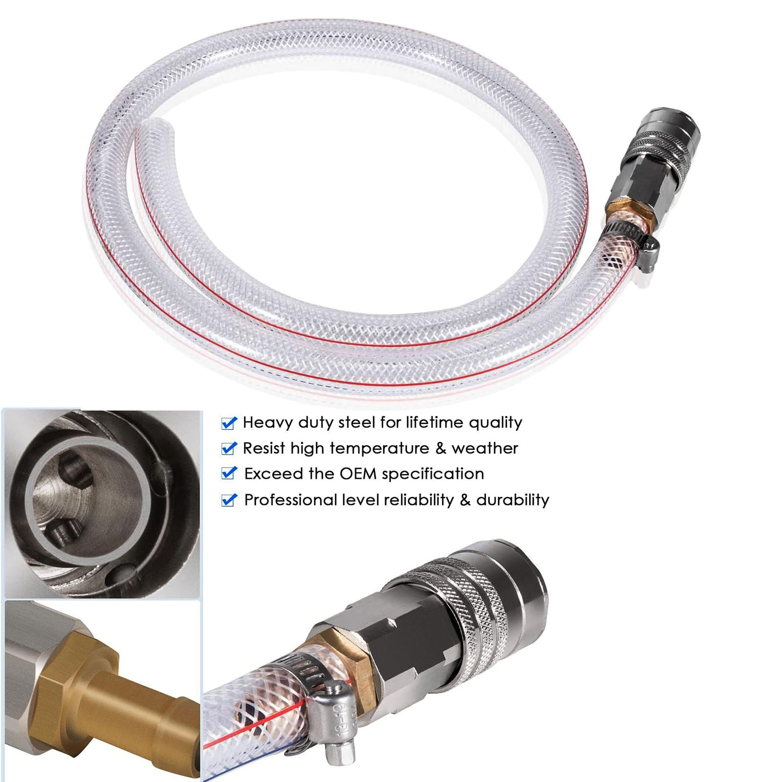 Snapklik.com : 9996049 Radiator Coolant Drain Hose Pipe Fit For 2004 ...