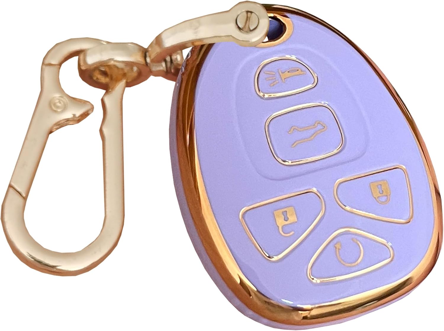 Amazon.com: AIOEUOIA TPU for GMC Key Fob Cover with Keychain Fit for ...