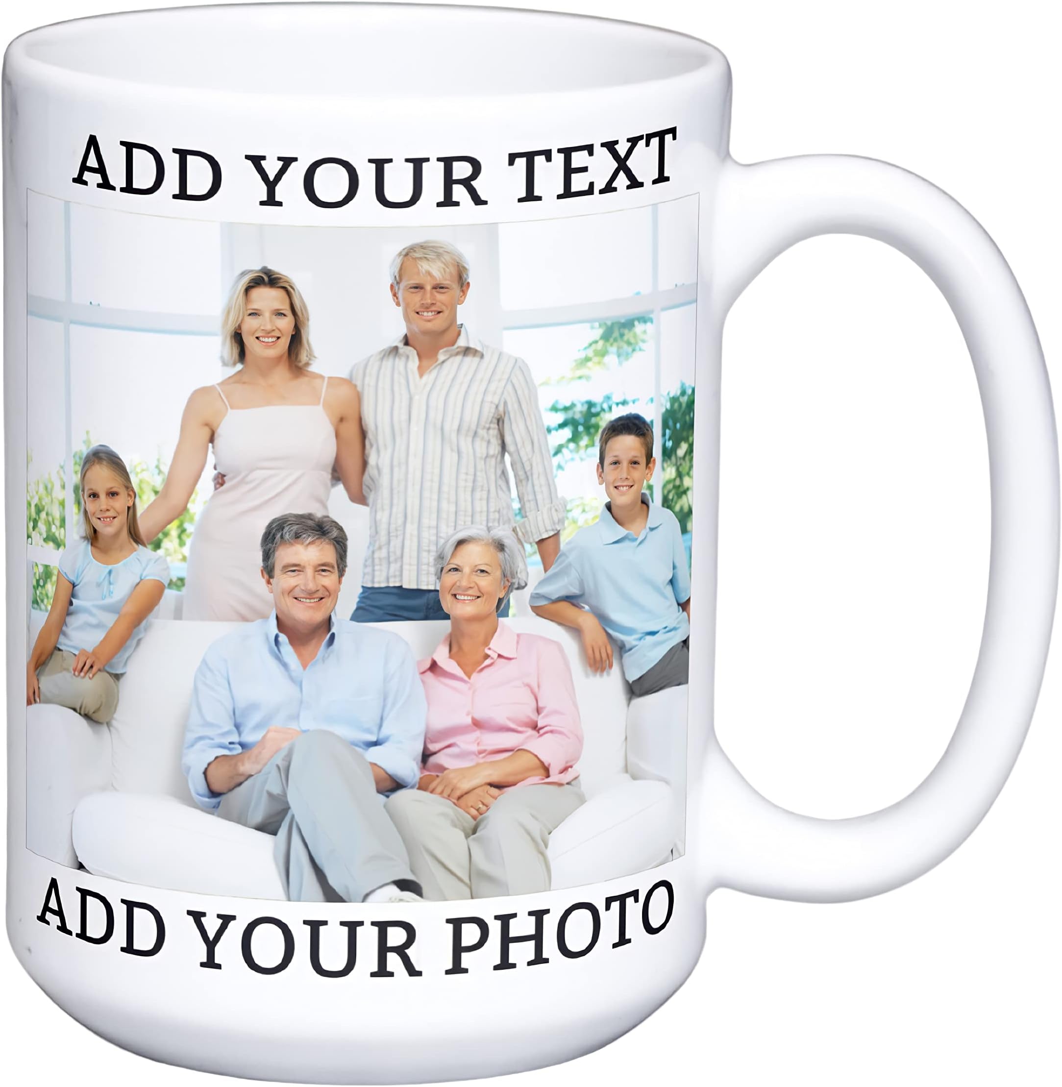 Amazon.com: Marvelous Printing Personalized Photo Mug - Ceramic 11 oz ...