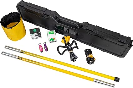 NOTCH Set1025 Big Shot Throw Line Launcher Deluxe Kit, Black/Yellow ...