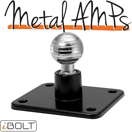 iBOLT Aluminum 17mm AMPs Adapter Plate - for Garmin GPS Devices, iBOLT ...