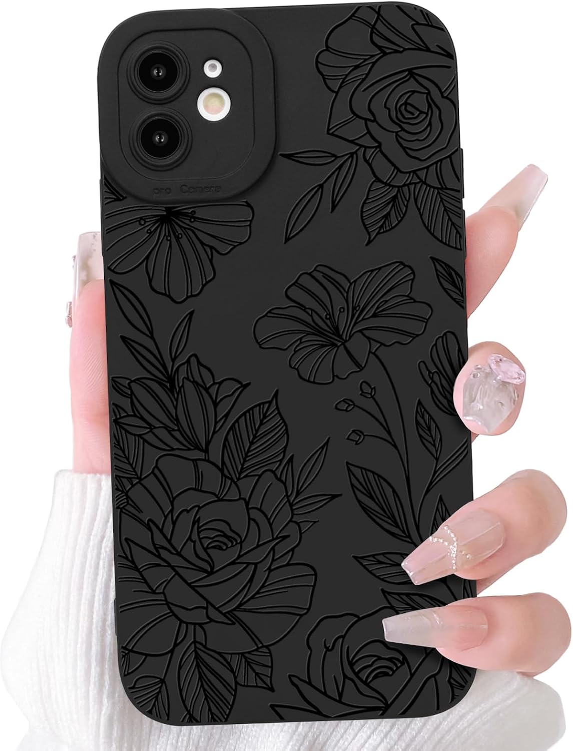 Amazon.com: Lovmooful Compatible for iPhone 11 Case Cute Cool Flower ...
