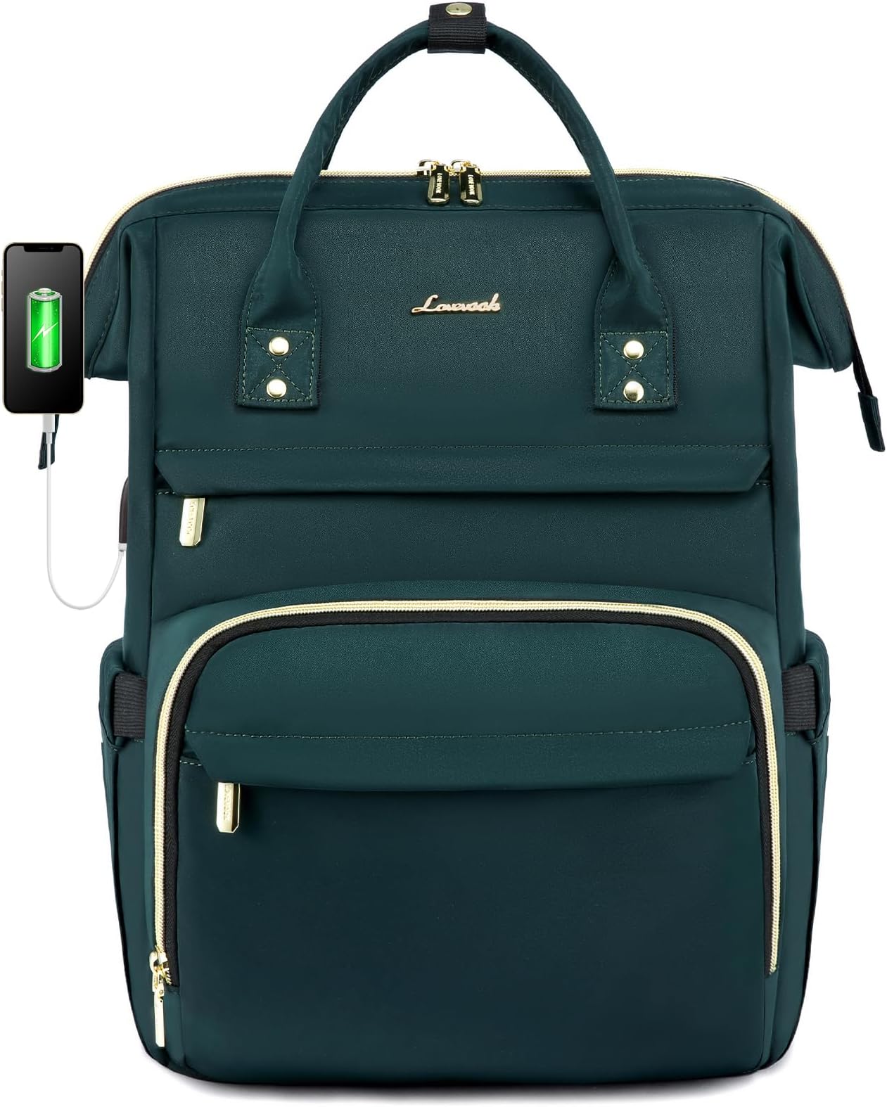 LOVEVOOK Rucksack Damen, Groß 15,6 Zoll Laptoptasche Rucksäcke ...