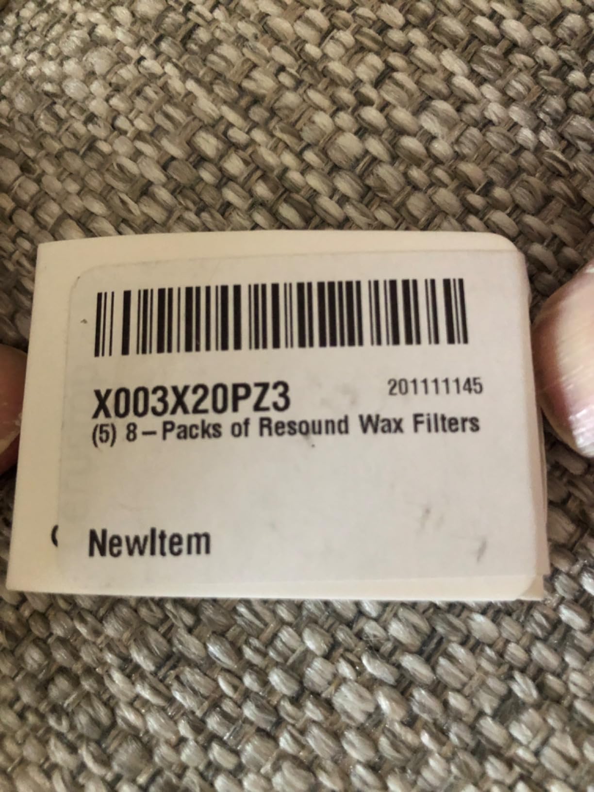 Amazon.com: (5) 8-Packs of Resound Wax Filters : Health & Household