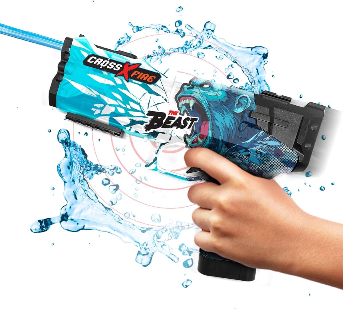 SpyraThree™ Water Gun - Powerful Electric Water Squirt Gun, Auto Reload ...