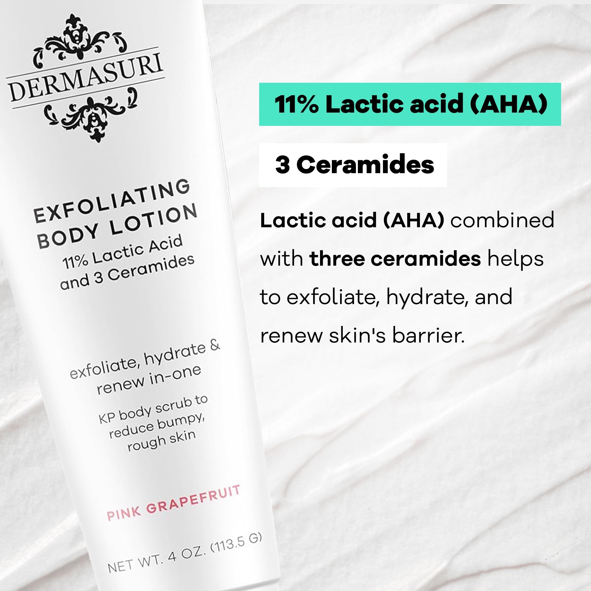 Snapklik.com : Dermasuri Exfoliating Body Lotion - Grapefruit KP Bump ...
