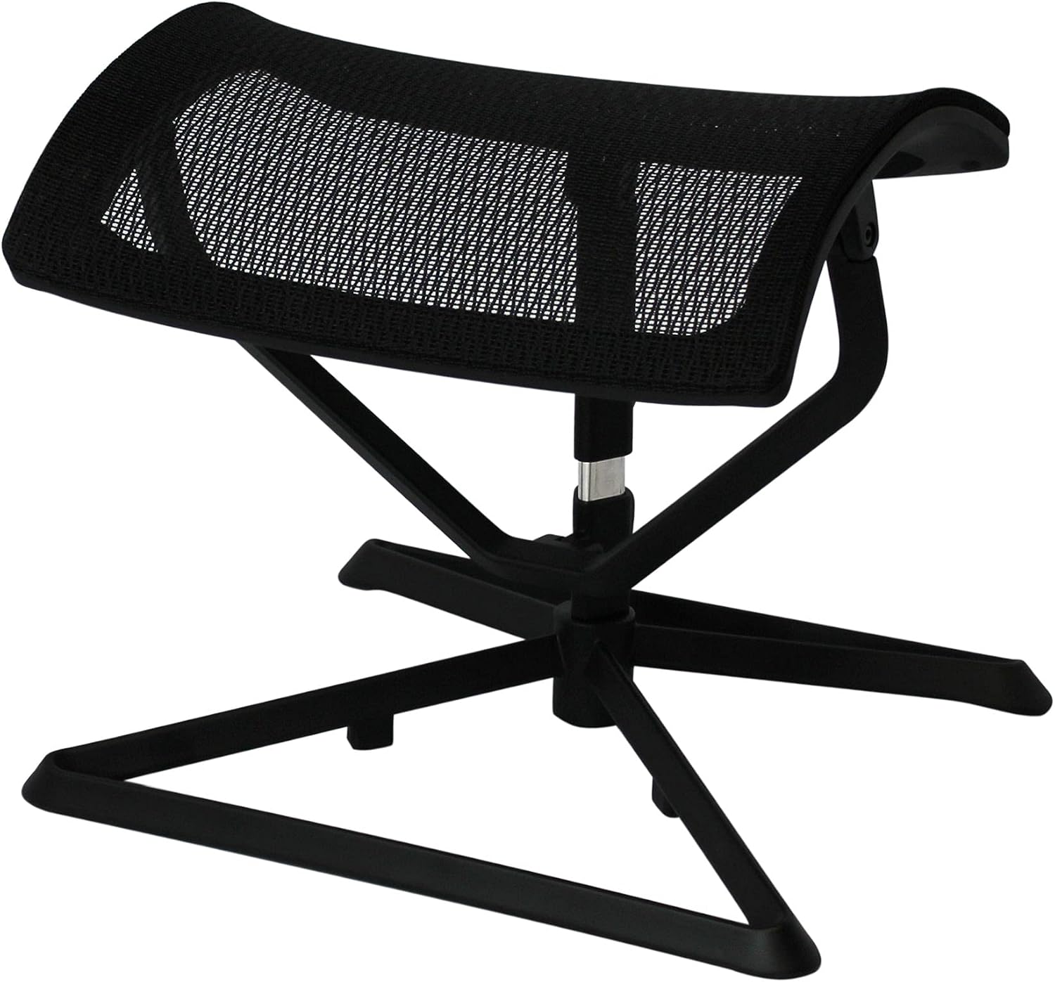 FineBuy Fußauflage LEGPRO Ottomann Design Beinauflage Stoffbezug/Mesh ...