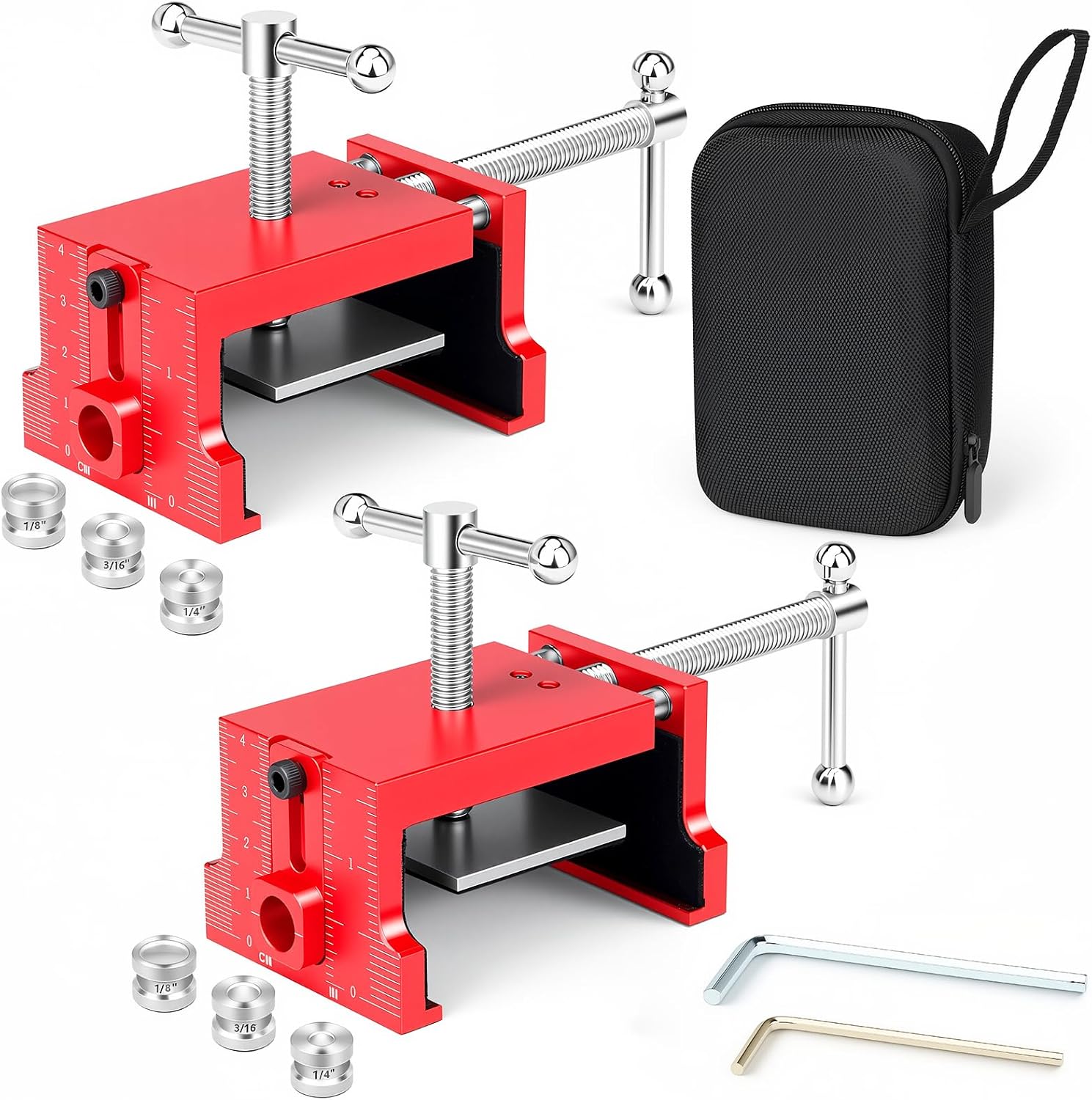 Comfylichi 2Pack Cabinet Clamps for Installing Cabinets, Face Frame ...
