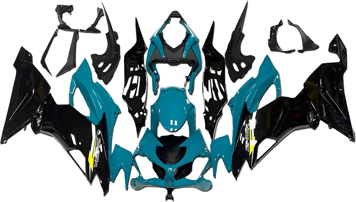 Amazon.com: Injection Fairings Kit For Kawasaki ZX6R 636 2019-2023 2020 ...