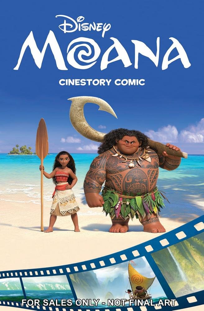Disney Moana Cinestory Comic : Disney: Amazon.in: Books
