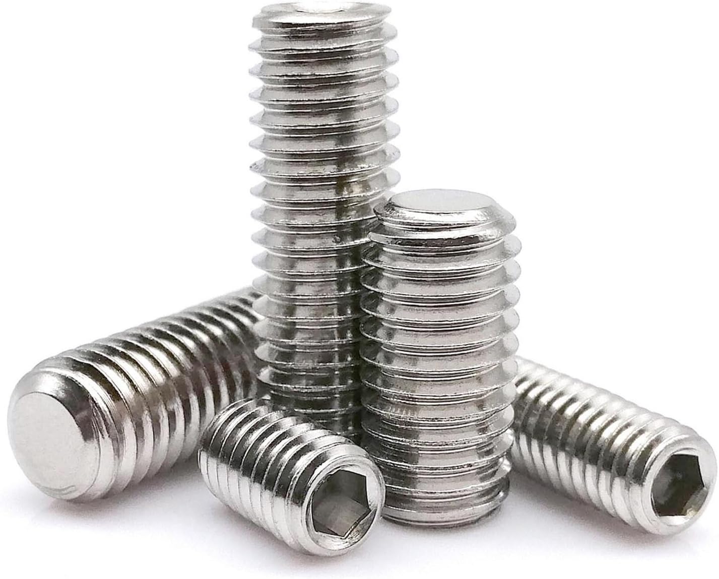 Hex Socket Set Grub Screw,316 A4 Stainless Steel M3 - M12 DIN913 ...