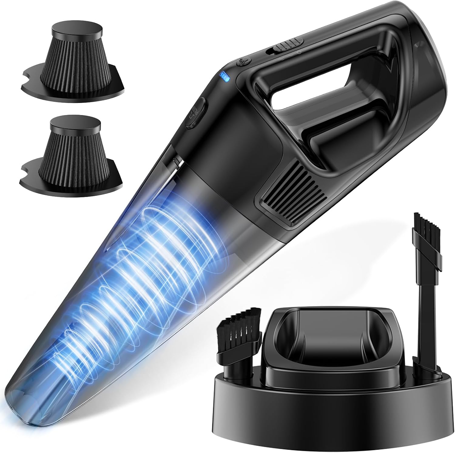 Amazon.com - Handheld Vacuum Cordless Rechargeable with Charging Dock ...