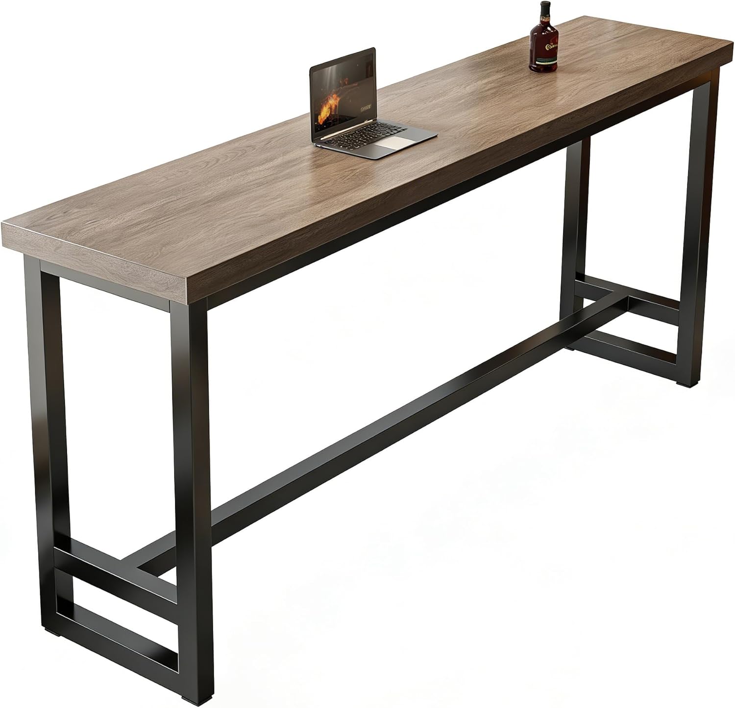 Amazon.com: Pddolw Narrow Bar Table - 41" Counter Height Long Bar Table ...