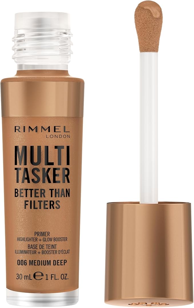 Rimmel Multi Tasker Better Than Filters, 3 in 1 skin primer, glow ...