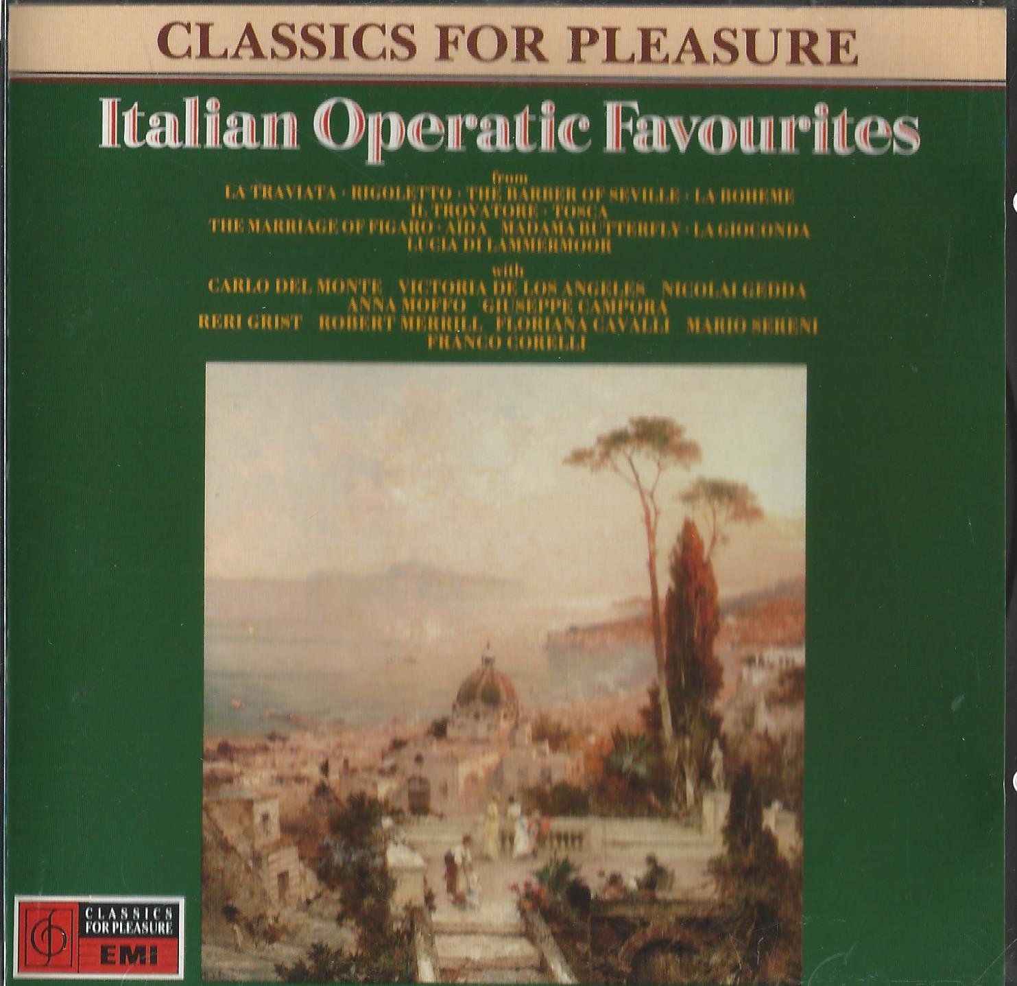 Italian Opera Favorites: Moffo, Anna, Merrill, Corelli: Amazon.fr: CD ...