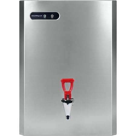 Wall mounted instant boiling water dispenser. Drinking hot water boiler ...