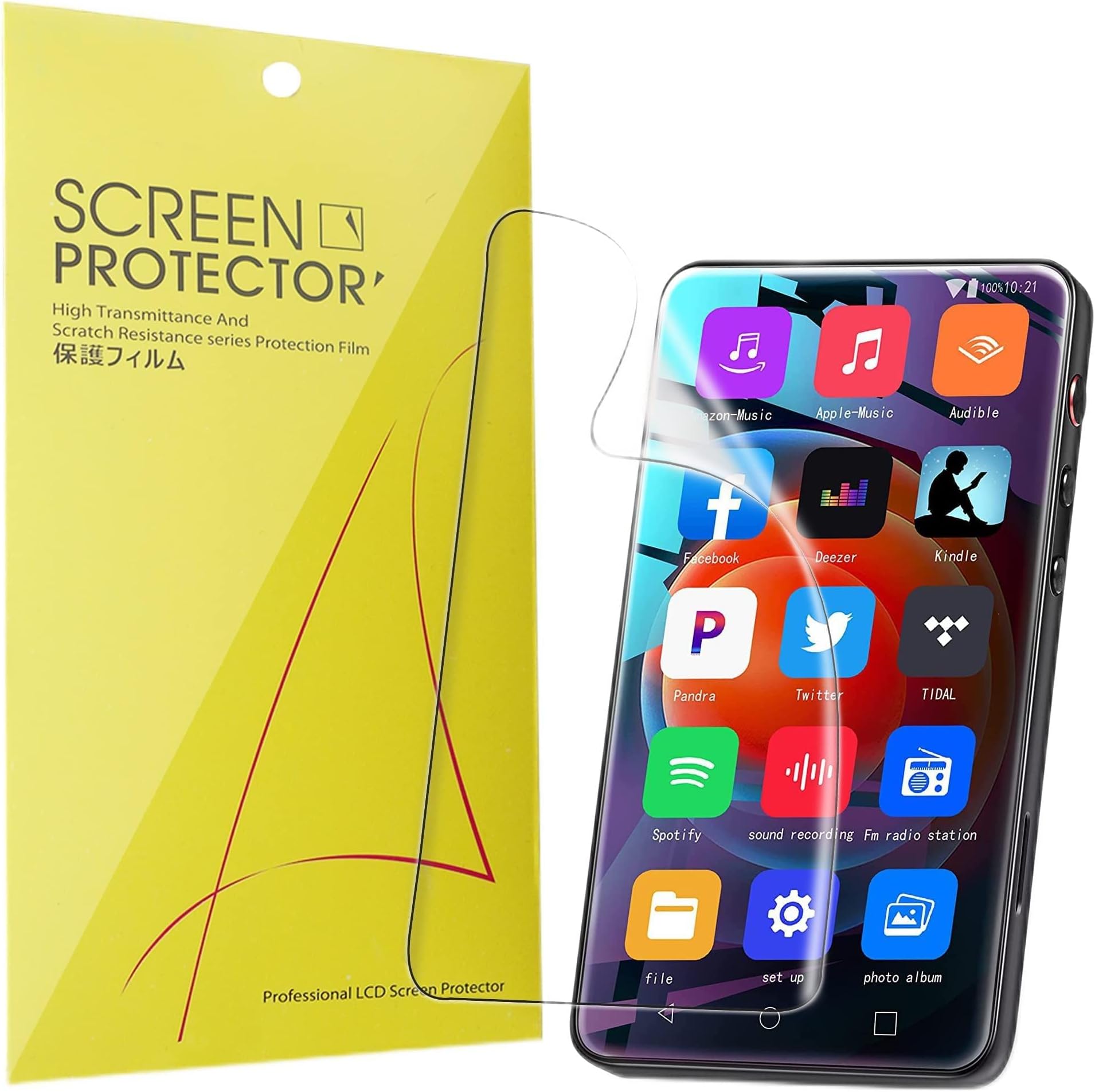Amazon.com: innioasis Tempered Glass Screen Protector for G1 G3 Mp3 ...