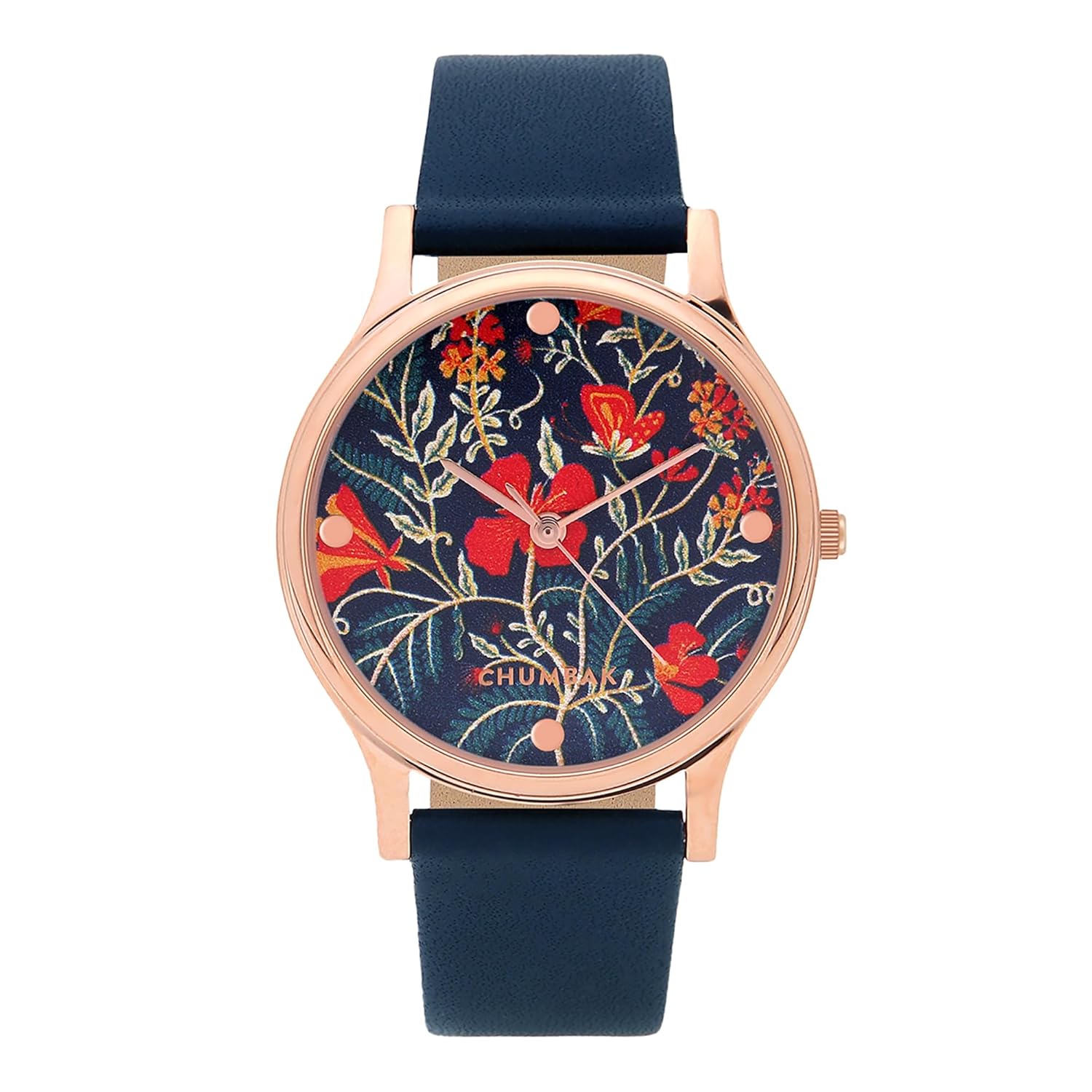 TEAL BY CHUMBAK Round Dial Analog Hand Watch for Women, Wrist Watch for ...