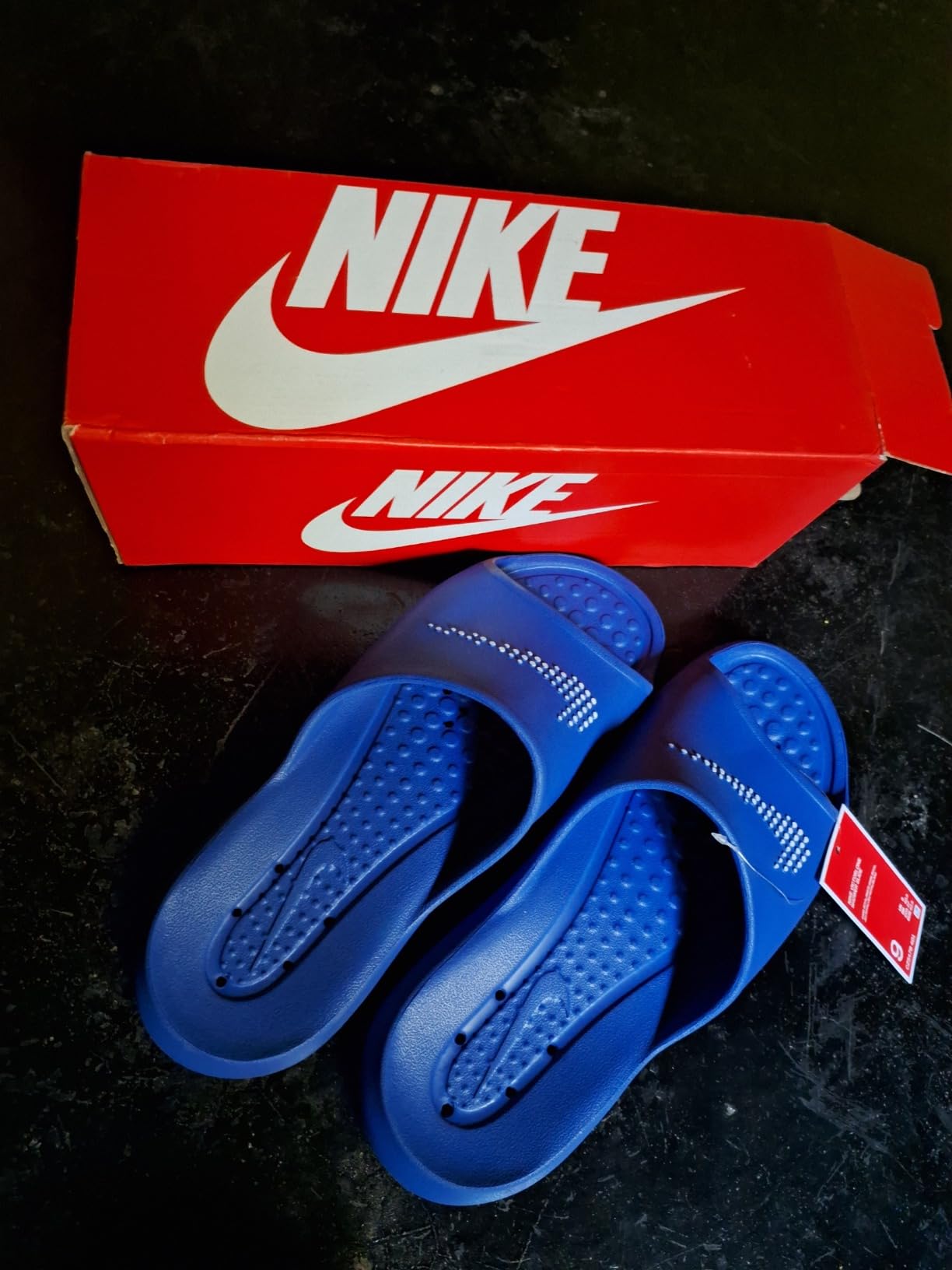 Buy Nike VICTORI ONE SHOWER SLIDE-UNIVERSITY RED/WHITE-CZ5478-601-11UK ...