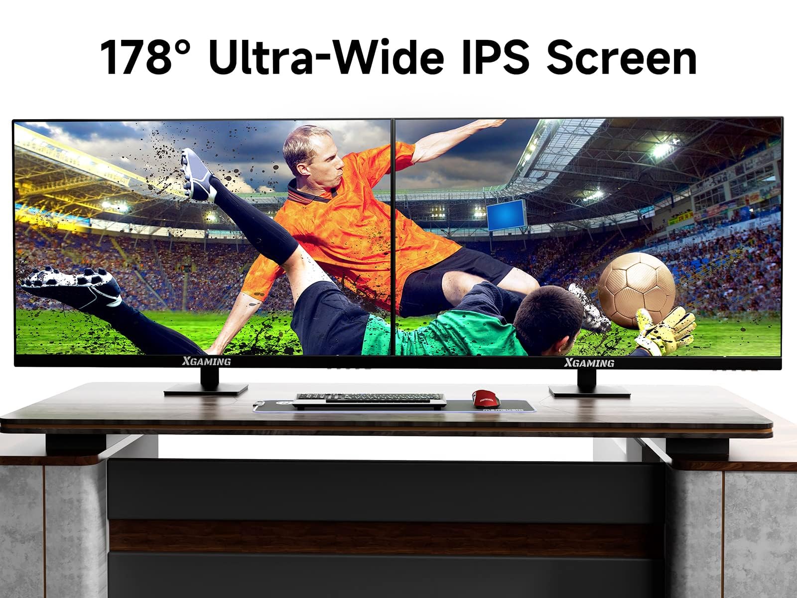 Snapklik.com : 27 Inch Monitor 1080P 100Hz,16:9 IPS Wide PC Screen,5ms ...