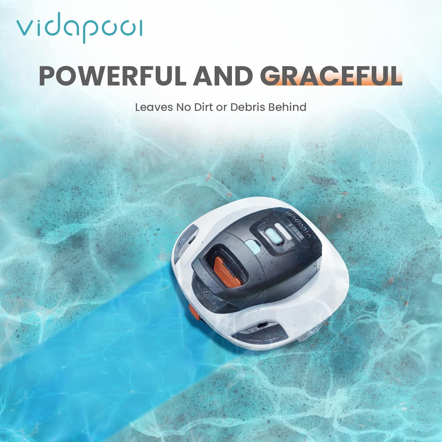 Vidapool Orca – Aspiradora robótica inalámbrica para piscina, limpieza ...