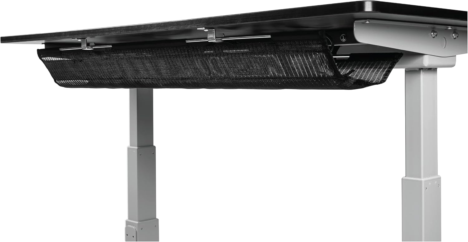 StandDesk Desk Cable Management Tray, Cord Organizer, and Cable ...