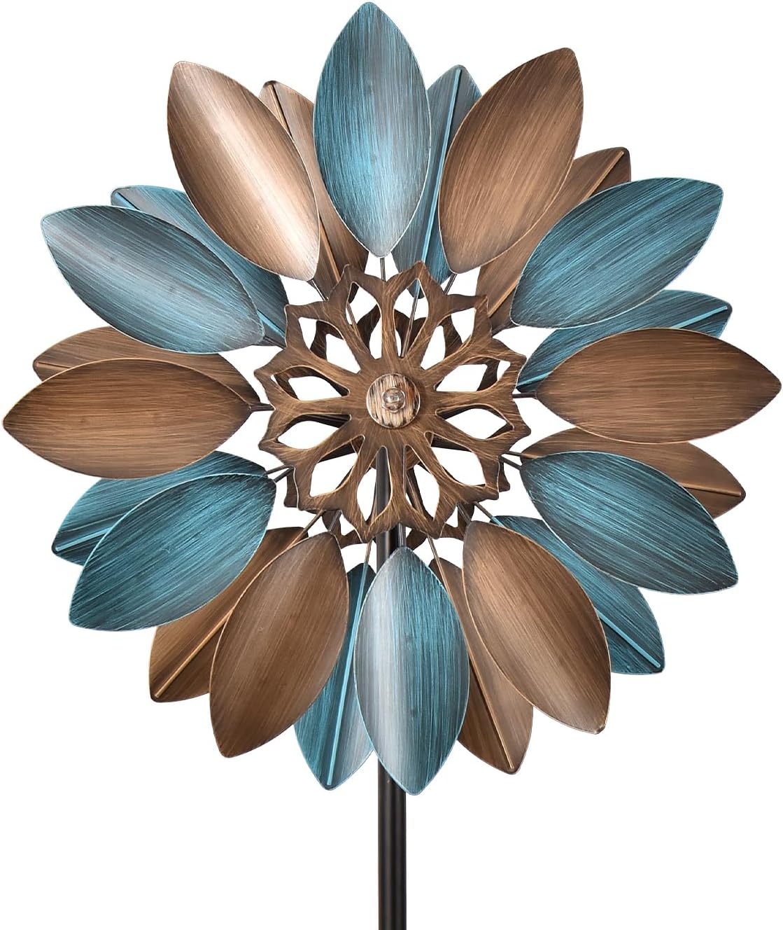 Amazon.com: Hourseat 84 inch Wind Spinner Large Outdoor Metal,Two-Way ...