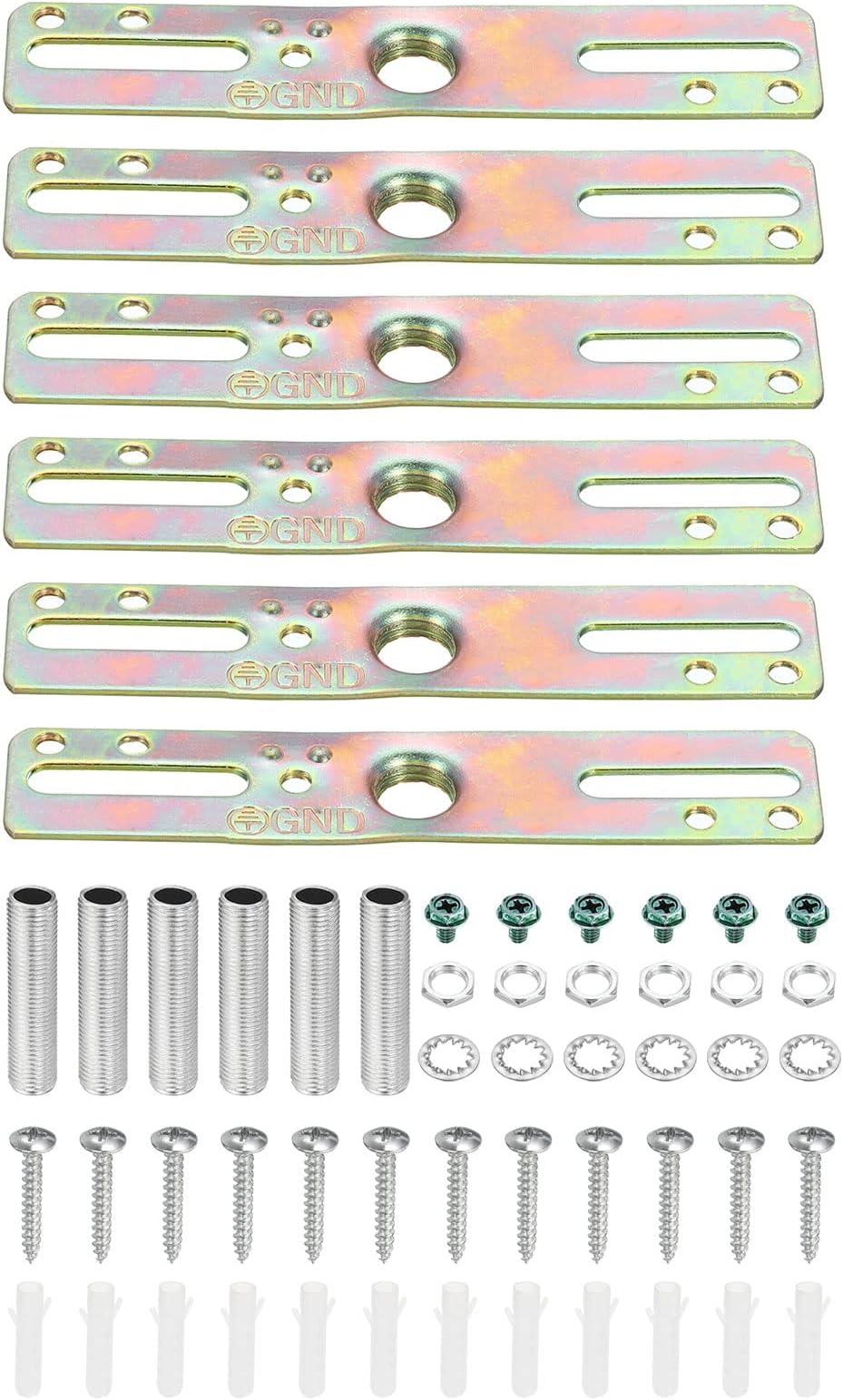 MECCANIXITY Light Fixture Crossbar Kit, Mounting Bracket Ceiling Light ...