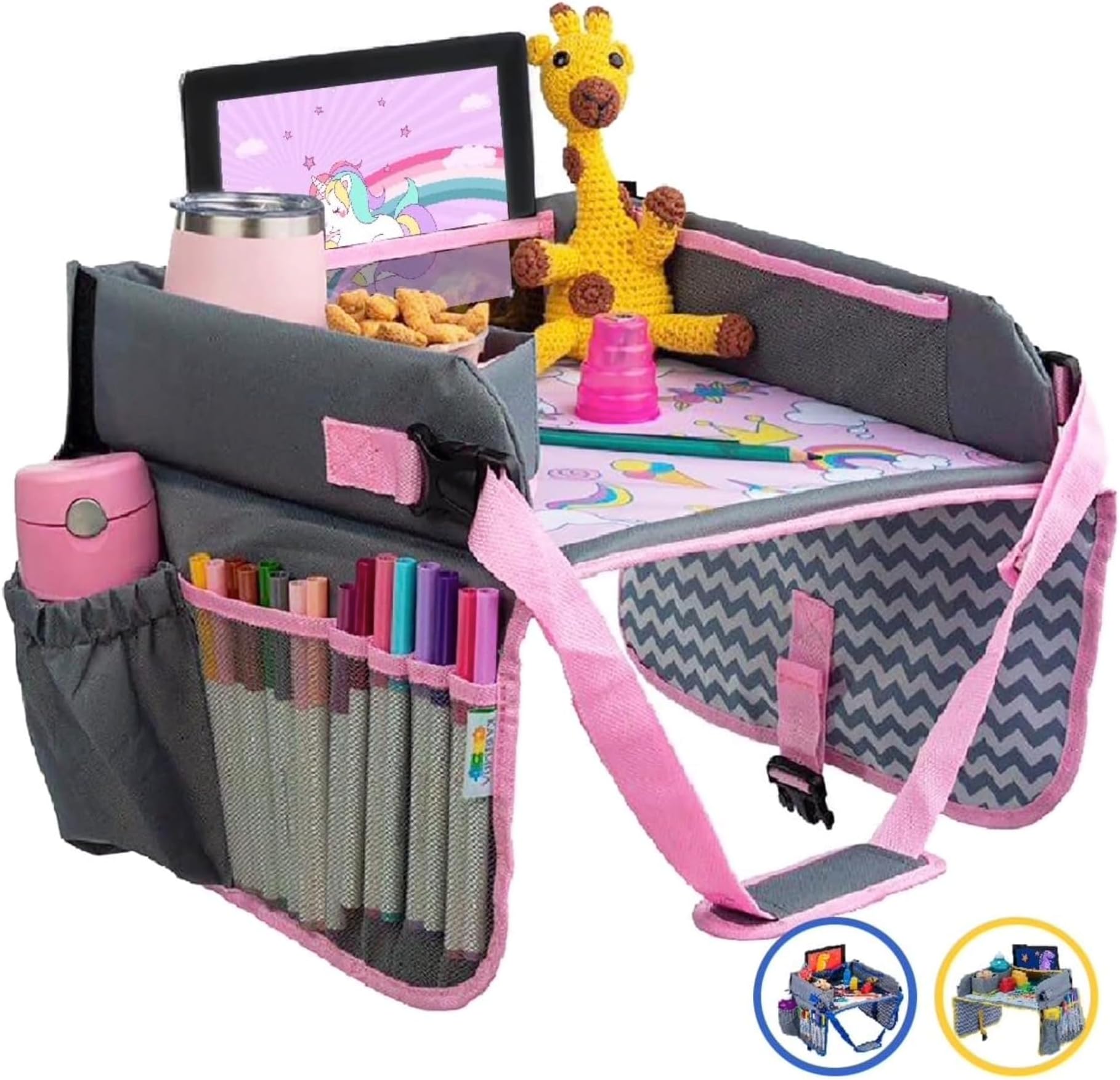 Amazon.com: Bold Route Kids Travel Tray | Travel Essentials & Organizer ...