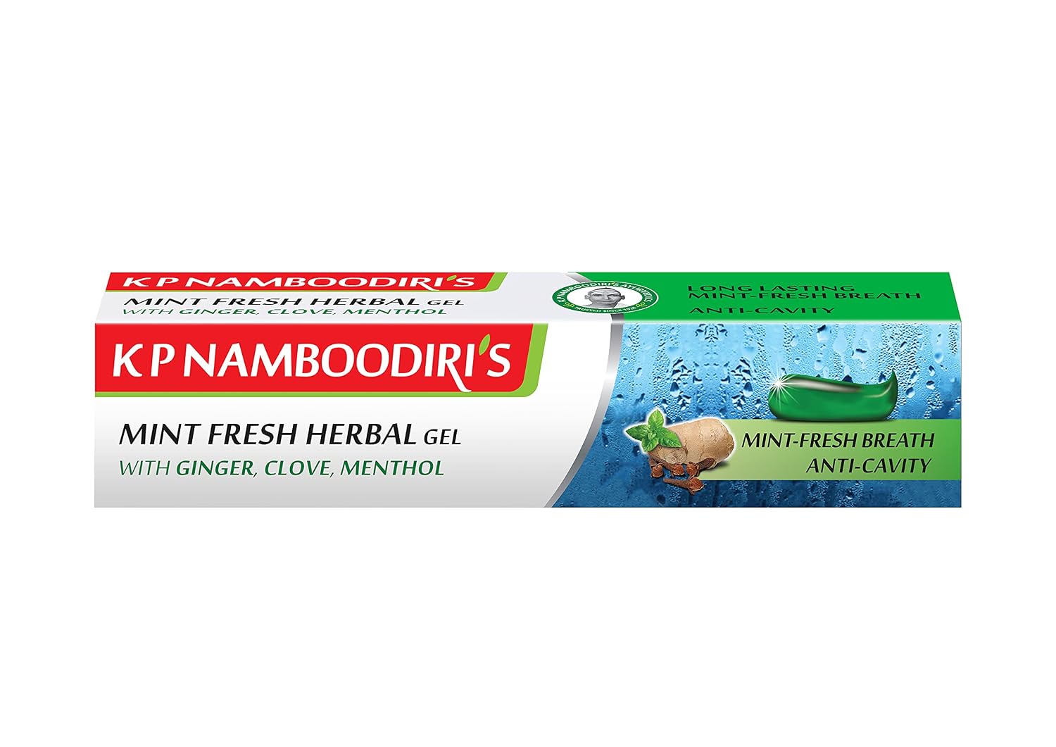 Buy K P Namboodiri's Herbal Gel Toothpaste 150g (PACK OF 2) Online at ...