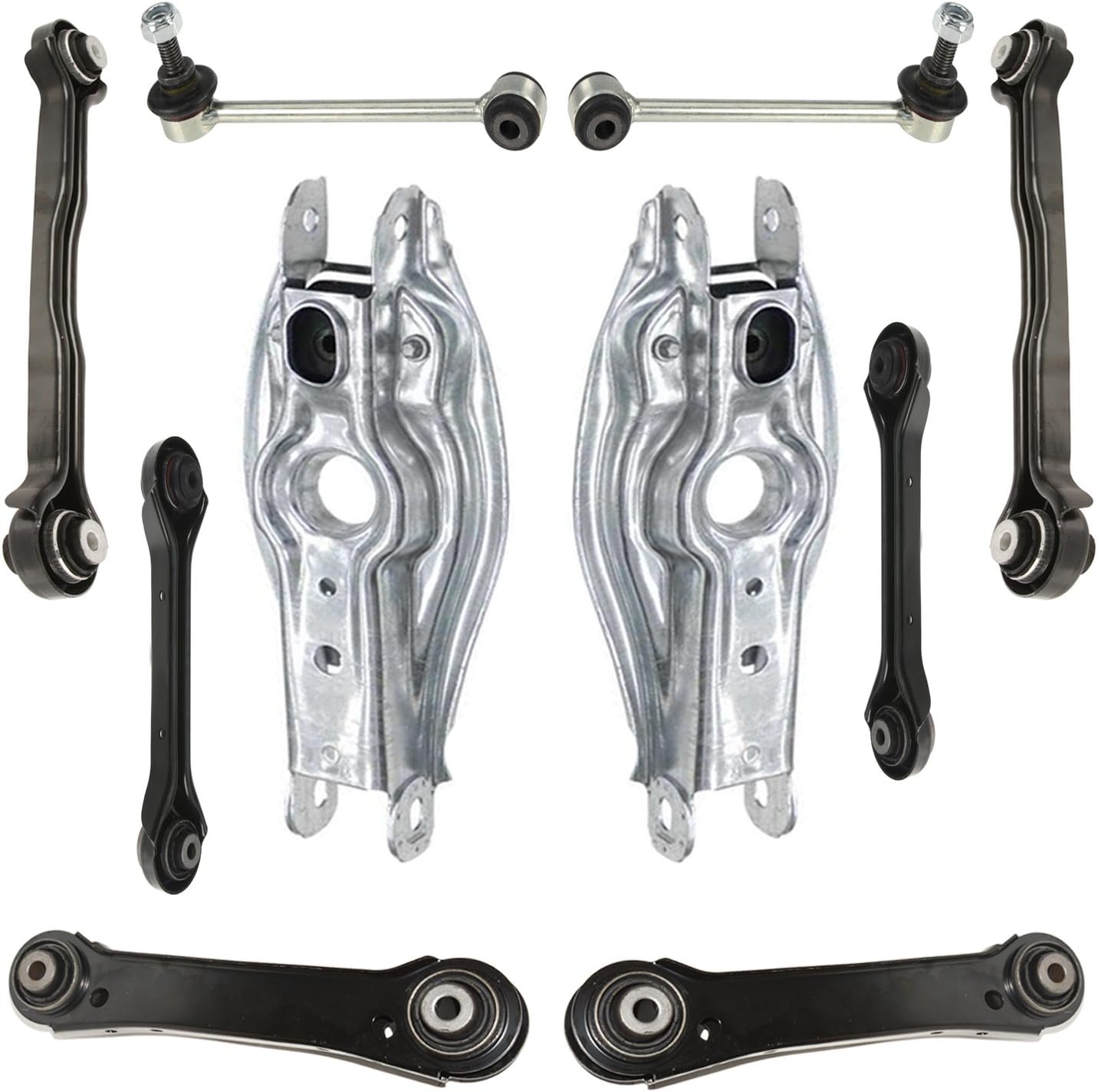 Rear Control Arm Arms Track Rod Guide Rod Sway Bar Link kit for FOR BMW ...