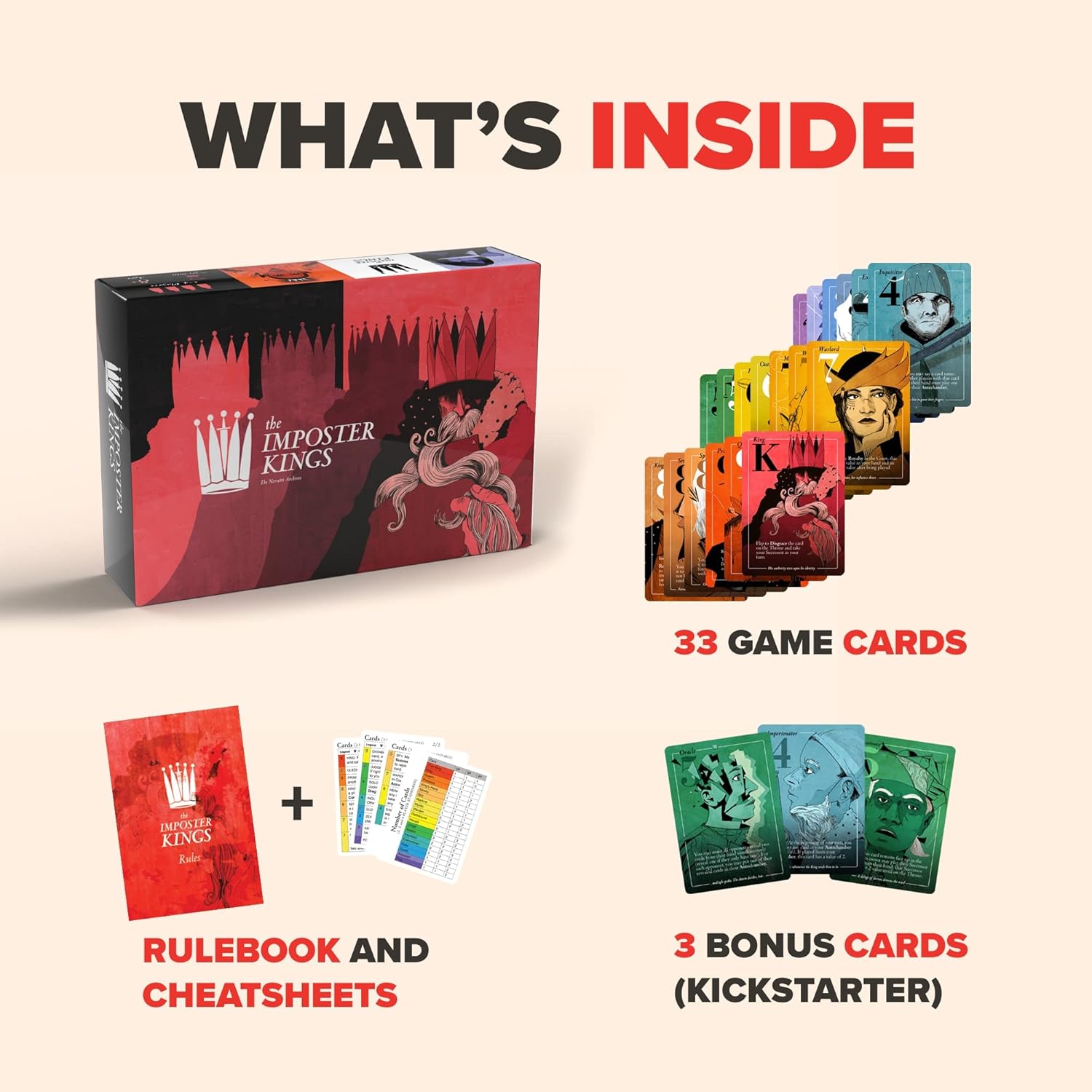 Imposter Games The Imposter Kings – A Card Game of Strategy and ...