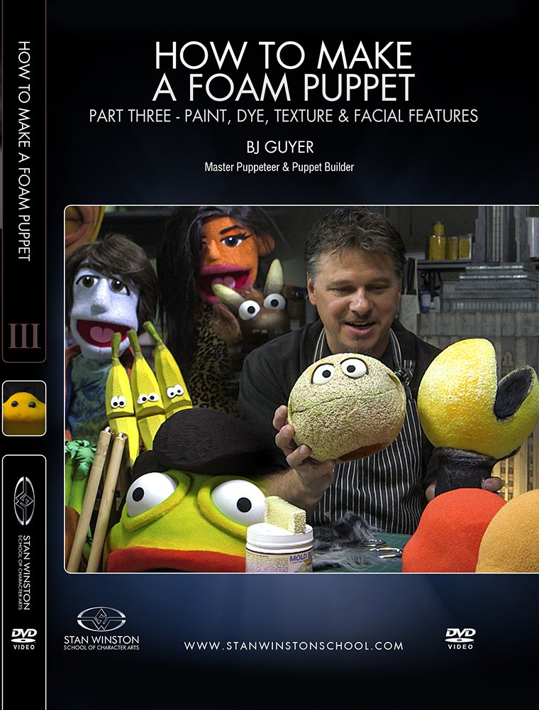 Amazon.com: How to Make a Foam Puppet - Part 3 - Paint, Dye, Texture ...