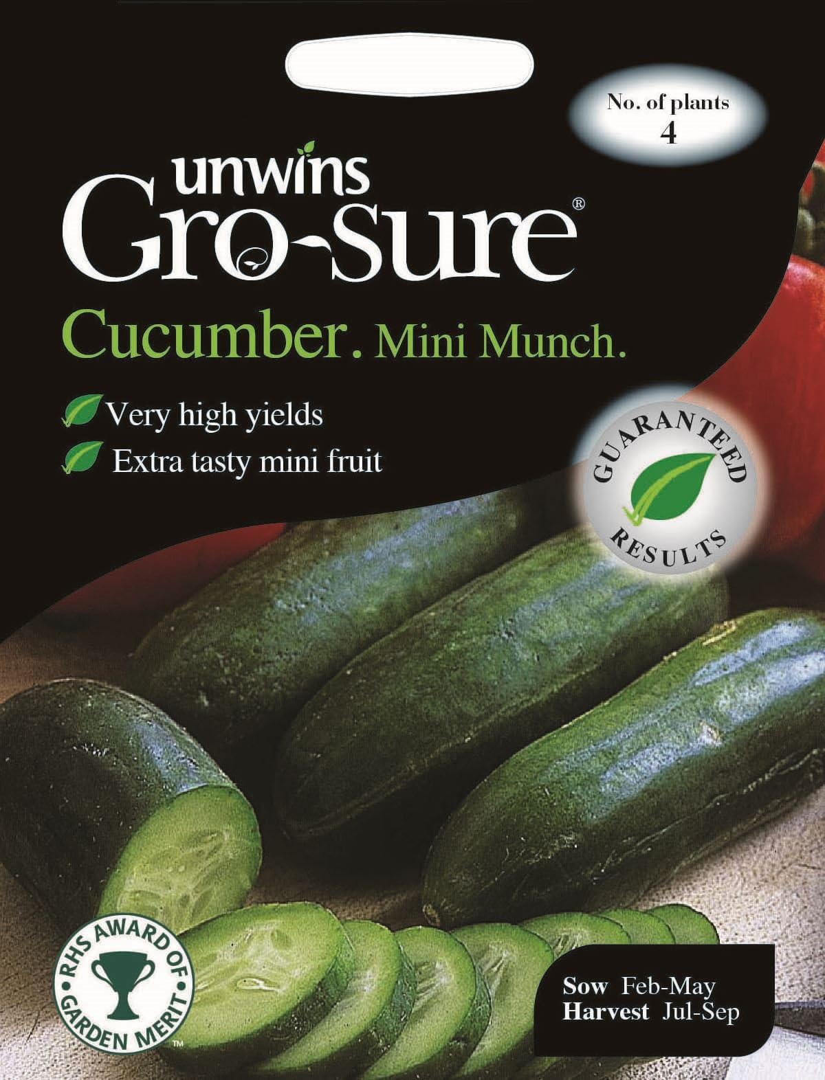 Vegetables - Cucumber - Mini Munch F1-5 Seed : Amazon.co.uk: Garden