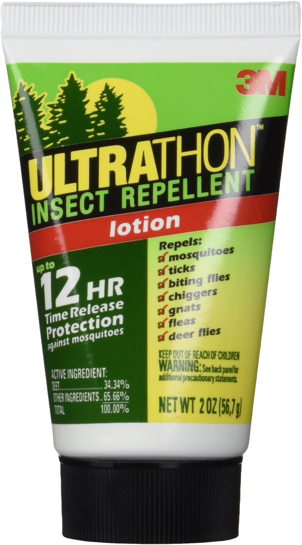 Amazon.com: 3M Ultrathon Insect Repellent Lotion, SRL-12, 2-Ounces, 3 ...