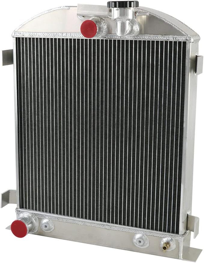 Amazon.com: ALLOYWORKS 4 Row Core Aluminum Radiator For 1928-1932 Ford ...